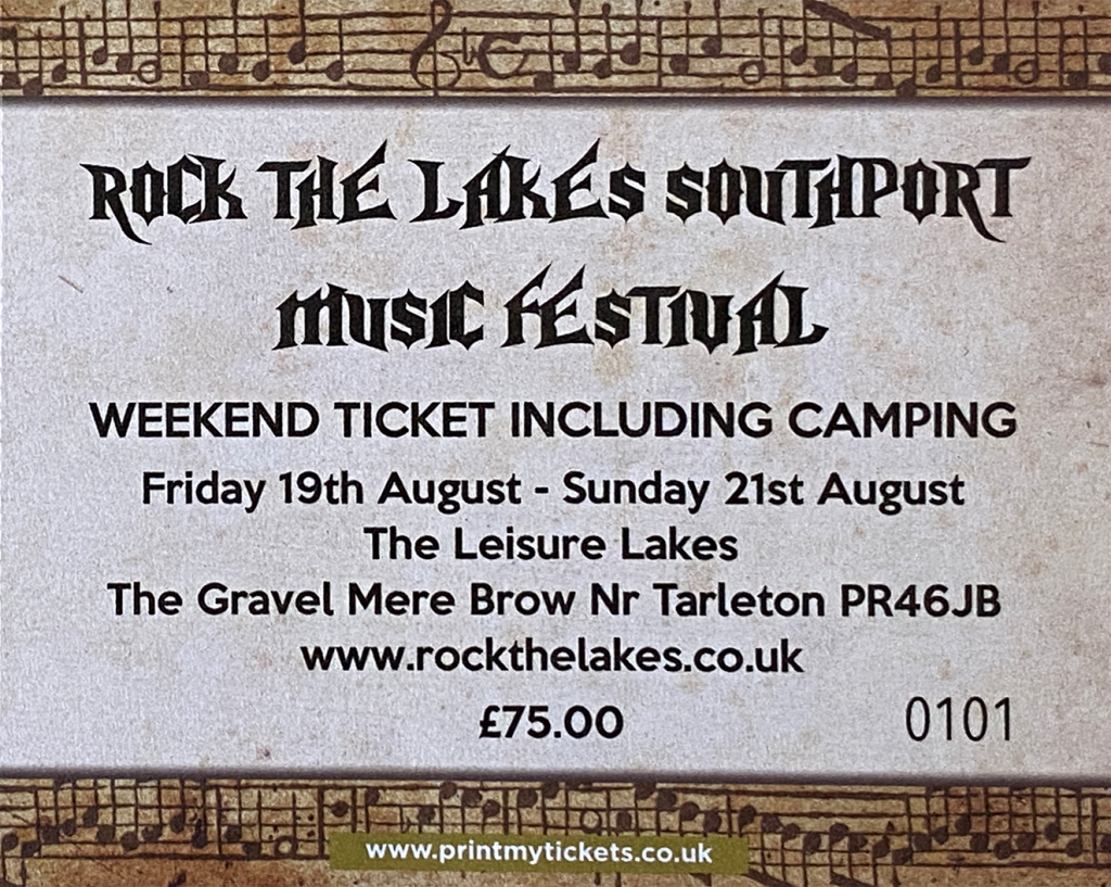 Weekend Ticket with Camping